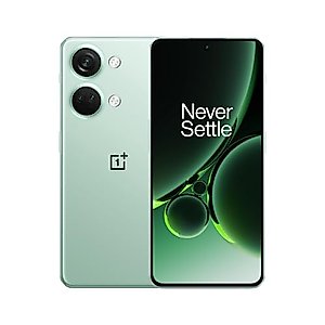 OnePlus Nord 3 Dual-SIM 256GB ROM + 16GB RAM (Only GSM | No CDMA) Factory Unlocked 5G Smartphone (Misty Green) - International Version