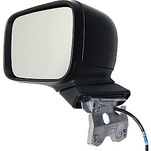 Kool Vue Driver & Passenger Side Power Heated Mirrors for Jeep Renegade 2015-2023 Without Signal Light, Blind Spot Monitor & Memory Textured