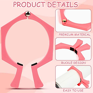 TEASIK 2 Pack Sublimation Tumblers Pinch, Cup Clip Tool for 20 Oz Sublimation Blanks Tumblers Supplies for Sublimation Paper and Tumblers (Pink+Blue) (DFAH54)