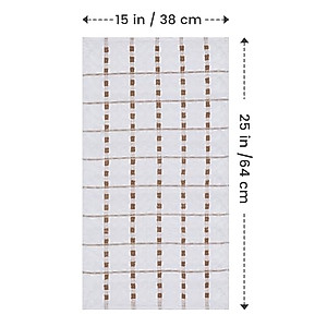 Utopia Towels Kitchen 12 Pack, 15 x 25 Inches, 100% Ring Spun Cotton Super Soft and Absorbent Linen Dish Towels, Tea Bar Set (Brown)