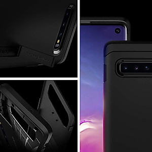 Spigen Tough Armor Designed for Samsung Galaxy S10 Case (2019) - Black