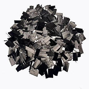 Generic 10mm Sheet-Like Carbon Fiber Random Pattern Automotive Interior forging Pattern Product Surface Modification Accessories (1000, Grams), black