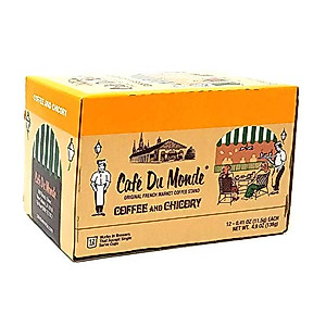 Cafe Du Monde Coffee and Chicory Single-Serve Cup Pods, 12 Count