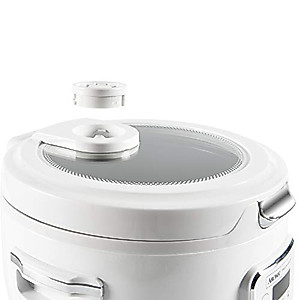 Aroma Housewares Professional 20-Cup(cooked) / 4Qt. Digital Rice Cooker/Multicooker, Automatic Keep Warm and Sauté-then-Simmer Function, white (ARC-1230W)