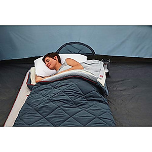 Coleman All-Weather Multi-Layer Sleeping Bag, 3 Versatile Layers for Temperatures Ranging from 0°F to 60°F, Includes No-Snag Zipper, Easy Packing, and Heat Insulation