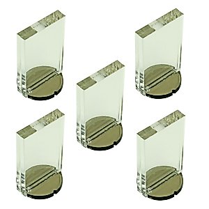 LITKO Paper Figure Holder | Game Card Holder | Paper Miniature Counter Bases (Circular Base, 1x1.5-Inch Slot)