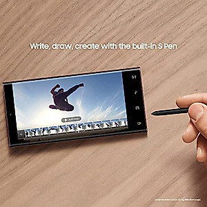 Samsung Galaxy S22 Ultra SM-S908 12GB+256GB GSM Unlocked International Version - Green (Renewed)