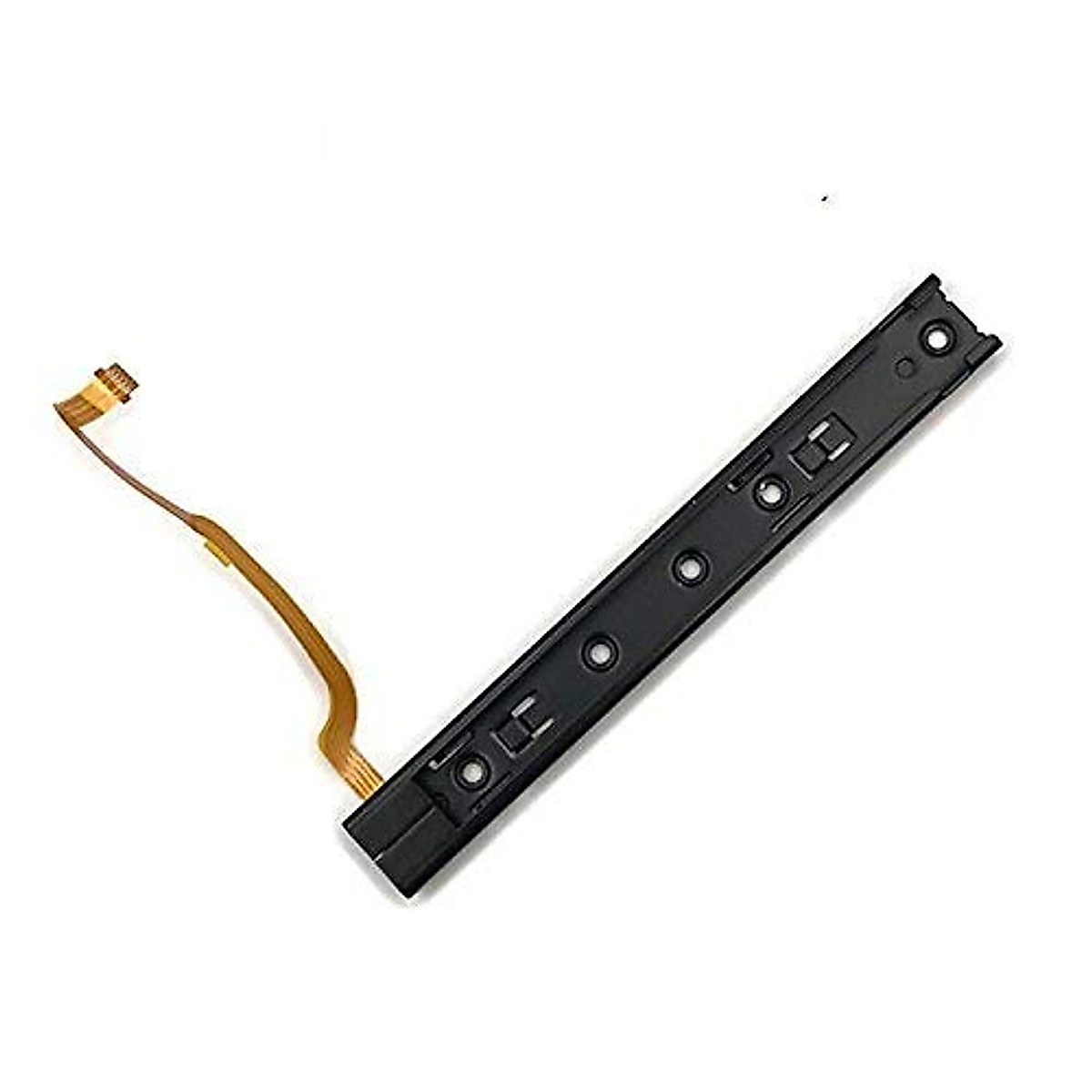 Left Right R L Slider Rail with Flex Cable Fix Part Replacement for Nintendo Switch NS NX Joy-Con Console (Left Slider Rail)