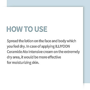 Illiyoon Ceramide Ato Concentrate Cream 500ml(16.9oz)