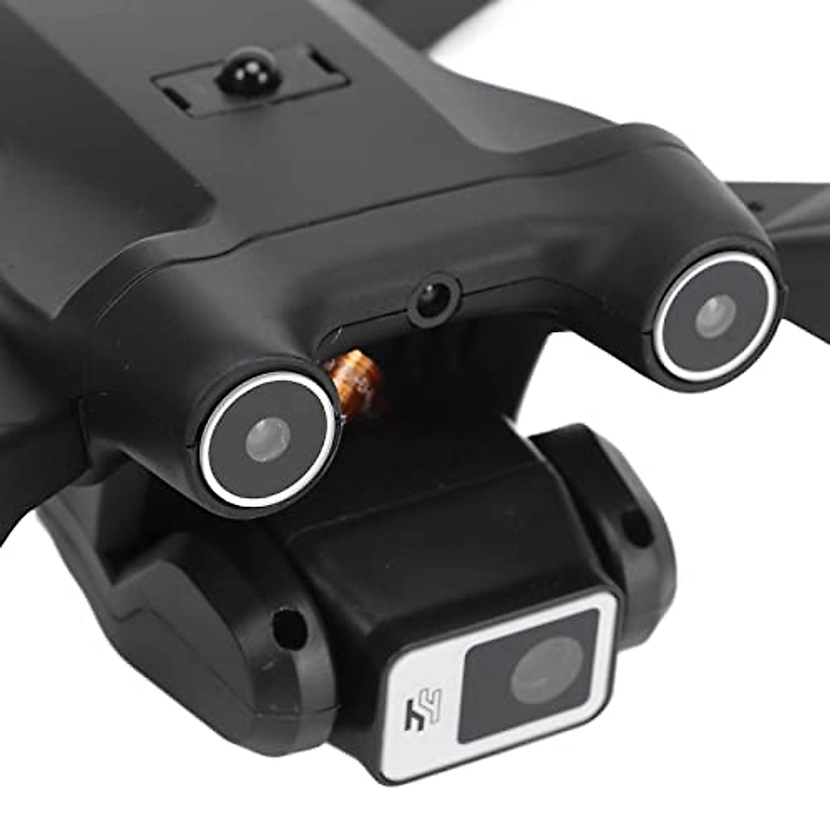 Remote Control Drone Toys Oneclick Return 4 Side Obstacle Avoidance Portable WiFi Connection Outdoor Mini Drone for Adults (Dual Battery)