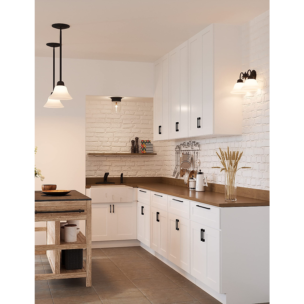 Design House 514471 Millbridge 2 Light Wall Light, Oil Rubbed Bronze