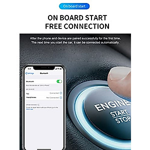 Bluetooth 5.0 Receiver with Microphone Little Bluetooth 3.5mm Aux Adapter Wireless Audio Car Kit with 3.5mm Jack for Car Vehicle Home Stereo Speaker Amplifier Music Streaming Hands-Free Calling