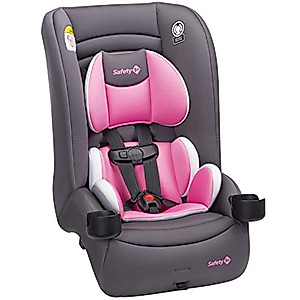 Safety 1st Jive 2-in-1 Convertible Car Seat, Rear-Facing 5-40 pounds and Forward-Facing 22-65 pounds, Carbon Rose