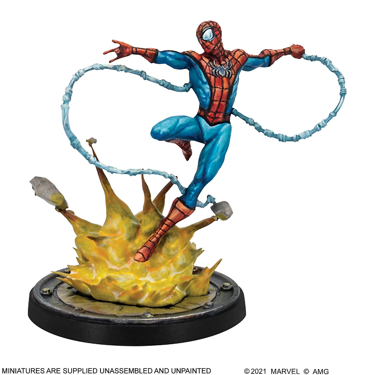 Marvel: Crisis Protocol Spider-Man vs Doctor Octopus Rival Panels, Tabletop Superhero Game for Kids and Adults, Ages 14+, 2 Players, 90 Minute Playtime, Made by Atomic Mass Games