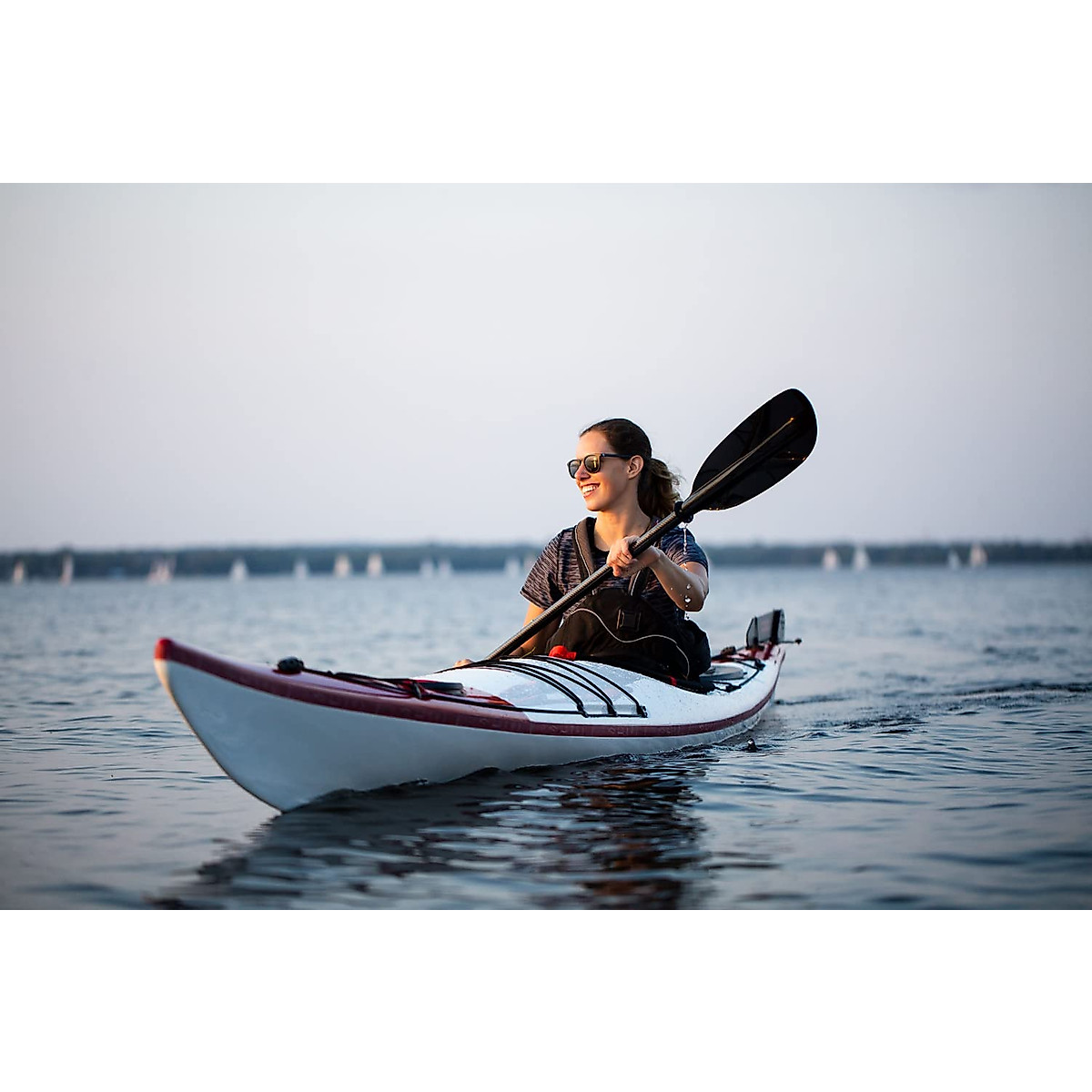 Level Six Club Bungee Whitewater Kayak Spray Skirt-Black-XLDeckS/MTunnel