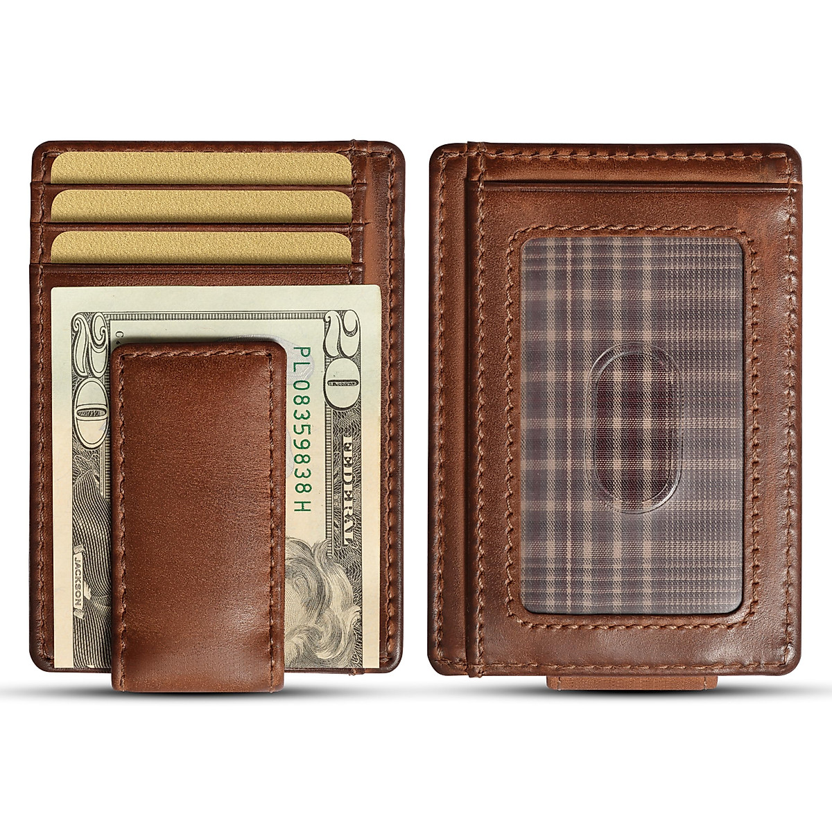 House of Jack Co. CARRYALL Money Clip Wallet | Super Strong Magnetic Wallet | Money Clip For Men | Front Pocket Wallet | Slim Card Wallet