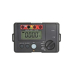 ATO Digital Ground Resistance Tester, 0-2000Ω/4000Ω Digital Earth Resistance Meter