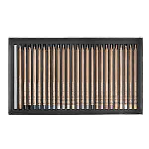 Caran d'Ache Luminance 6901 Box of 100 Individual Coloured, Artists, Colour Coded Pencils & 1 Full & 1 Pencil Blender