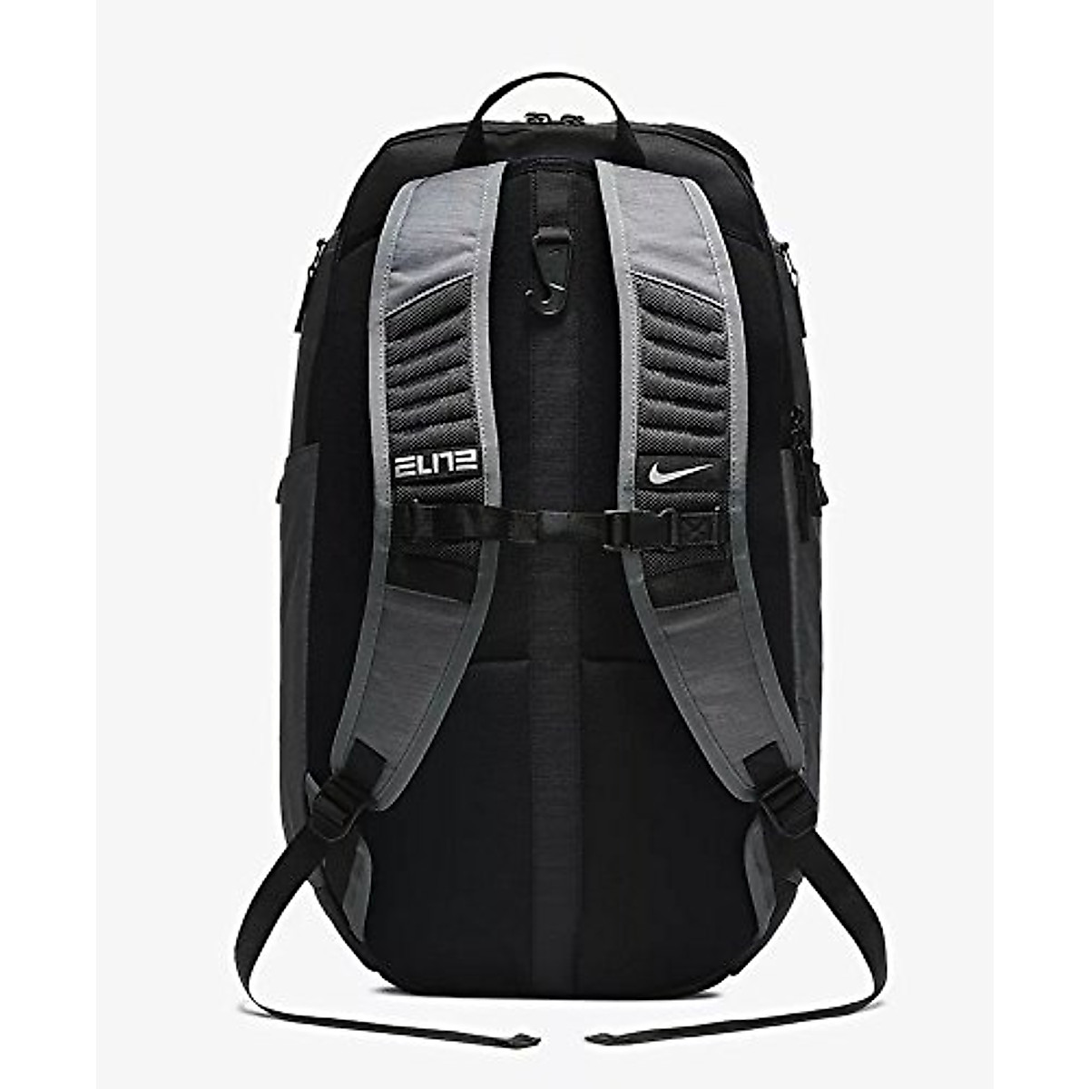 Nike Hoops Elite Pro Backpack (Dark Grey/Black/Metallic Cool Grey)