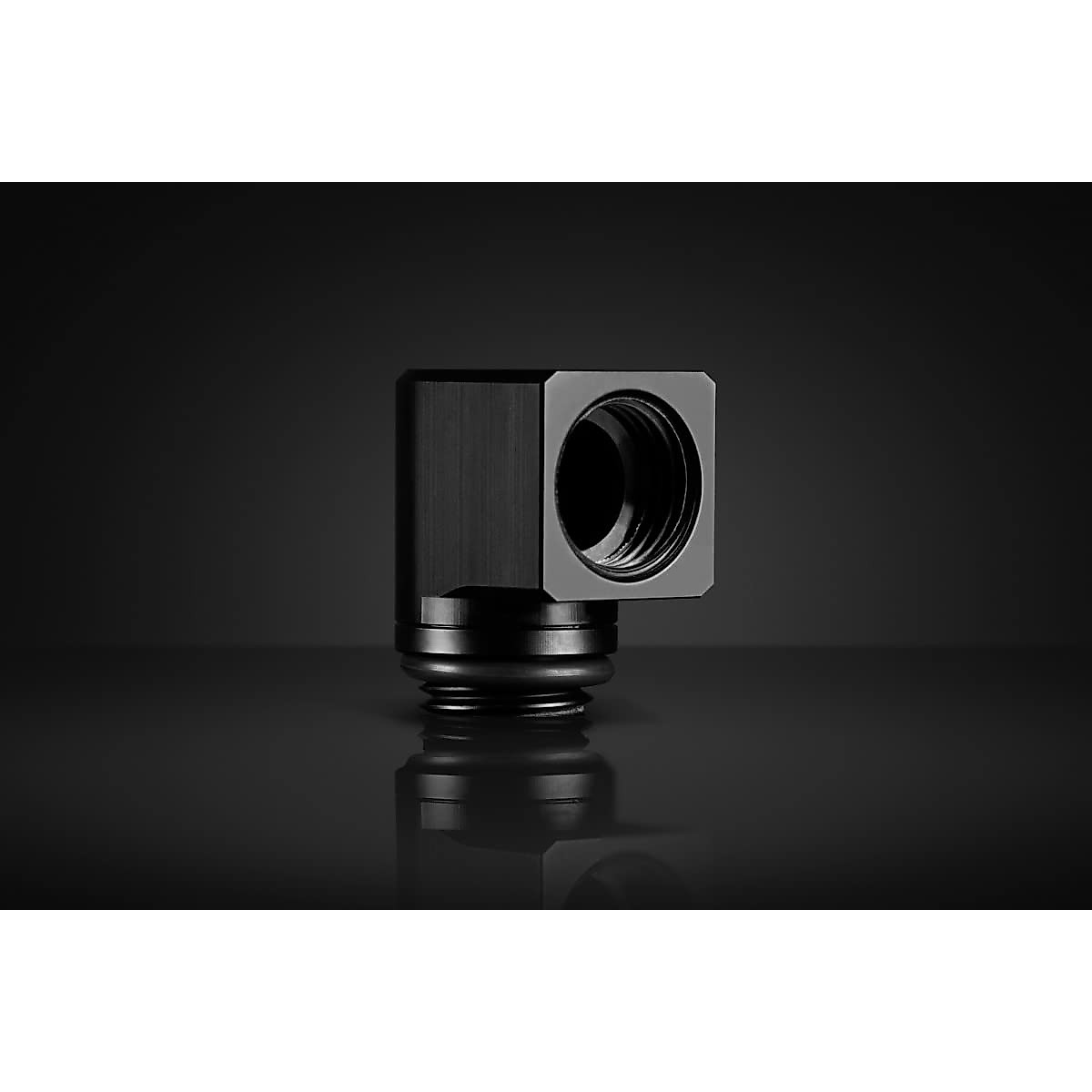 EKWB EK-Quantum Torque Micro Rotary 90 Degree Angled Fitting, Black