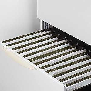 Staples 260828 Hanging File Folders 3-1/2-Inch Expansion LTR Gn 4/Pk