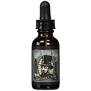 GRAVE BEFORE SHAVE™ Gentlemen's Blend Beard Oil (Bourbon/Sandal Wood Scent)