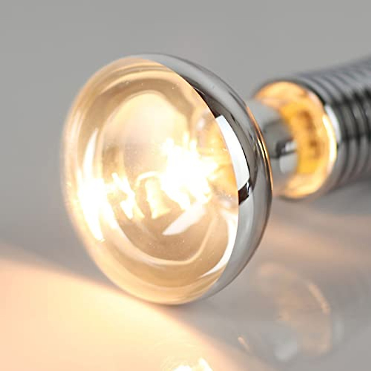 4-Pack 75W R80 Pet Heating Lamp Warm Yellow Light Basking Heat Spot Lamp 110V E26/E27 for Turtle Aquarium Aquatic Reptile Lizard, 4-Pack Heat Emitter Reptile Heat Lamp