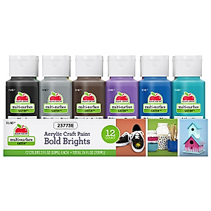 Apple Barrel Essentials Paint Set, 12