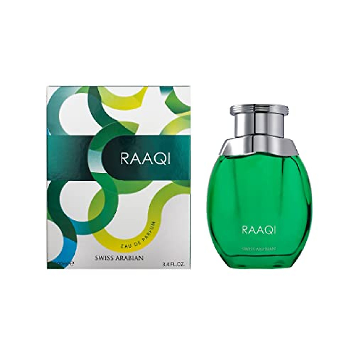Swiss Arabian Raaqi - Luxury Products From Dubai - Long Lasting And Addictive Personal EDP Spray Fragrance - A Seductive, Signature Aroma - The Luxurious Scent Of Arabia - 3.4 Oz