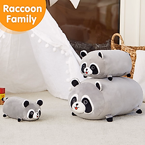 CozyWorld 20'' Raccoon Plush Racoon Stuffed Animals Jumbo Plushie Original Giant Squishy Pillow Holiday for Boys and Girls
