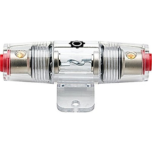 InstallGear 8/10 Gauge AWG in-Line AGU Fuse Holder with 80 Amp Fuse | for 8 Gauge or 10 Gauge Wire | Auto Parts, Automotive, Marine, Industrial | Inline Fuse Holders