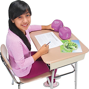 Really Good Stuff Cubos de comprensión (Common Core Comprehension Cubes) – Set of 4 Interactive Foam Dice – Students Roll, Respond, and Record Answers to Standards-Based, Text-Dependent Questions