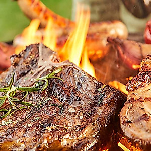 Florian Multi Proposal Tongs High strength Stainless Steel, Bounds Spring, Smooth Edge For food, BBQ Charcoal Fire, Bulgogi, Cooking, Outdoor, Korean Kitchen Tools (Extra Long. 17.7Inch /450 mm)