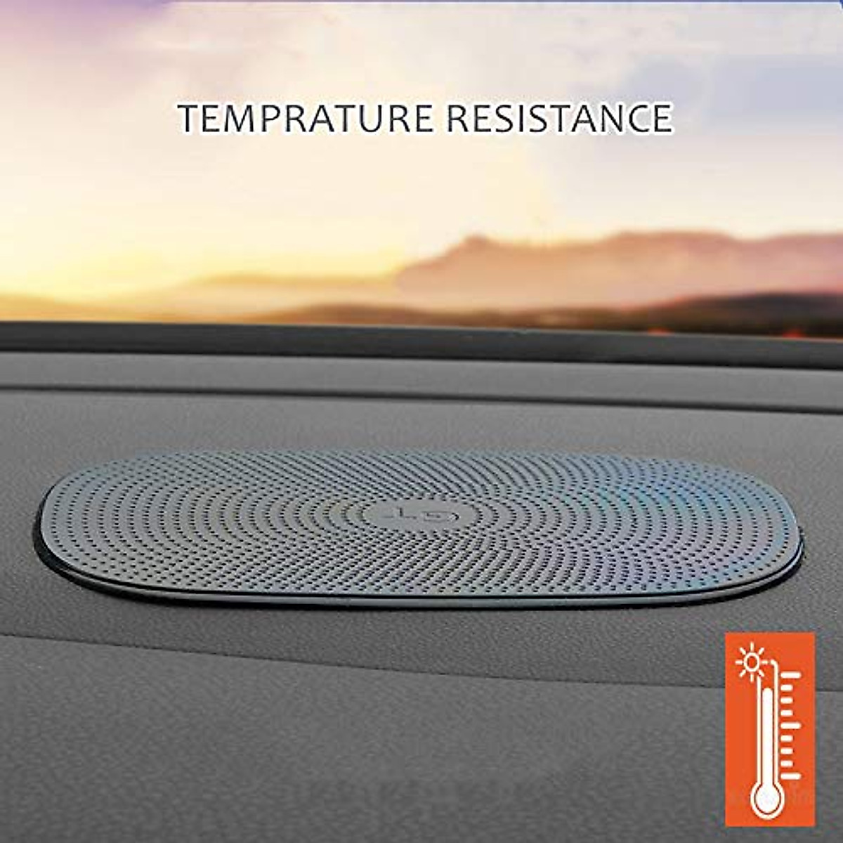 Anti-Slip Pad for Car Dashboard Multi-Functional Non-Slip Magic Sticky Gripping Mat PU Gel Washable Reusable Extra Strong