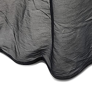 Classic Accessories Water-Resistant 9 Foot Universal Round Patio Umbrella Insect Screen Canopy, Patio Furniture Covers