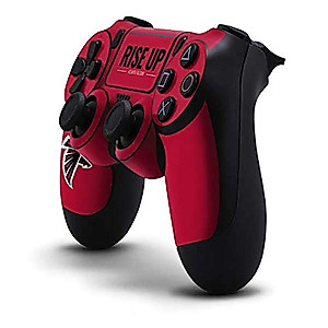 Skinit Decal Gaming Skin compatible with PS4 Pro/Slim Controller - Officially Licensed NFL Atlanta Falcons Team Motto Design