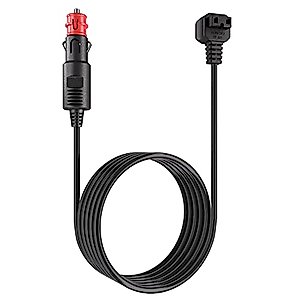 EUHOMY 12V DC Power Cord Cable,6M DC Power Cable 12V for 12 Volt Refrigerator Portable Freezer,Electric Cooler,2 Pin Lead Cable Plug Wire Compatible with Most Brands Car Refrigerator,6 Meters