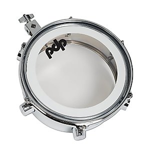 Pacific Drums by DW Mini Timbale, Chrome Plated Steel, 4X10