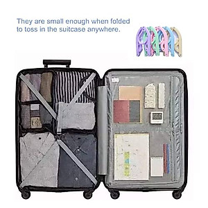 10 Pcs Travel Hangers Foldable Clothes Hangers Portable Travel Accessories Space Saving for Travel & Home Use