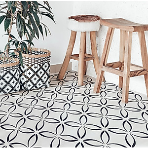 2 Pcs12 x 12" Tile Stencil Painting Stencil for Walls and Floors - Reusable - Stencils for Painting - Stencil for Home Decor (Design-4)