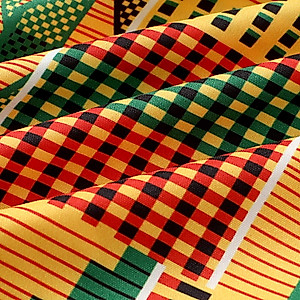 YOUNGER TREE African Baby Clothes Girl Dashiki Ankara Outfit Set (6-7 Years, Long Dress)