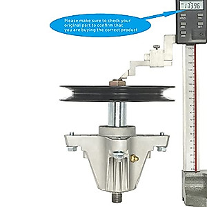 OKH New Parts Spindle Assembly Replaces Lawn Mower MTD 918-04865A 618-04636 918-04636 618-04636A 918-04636A with Mounting Screws in Housing