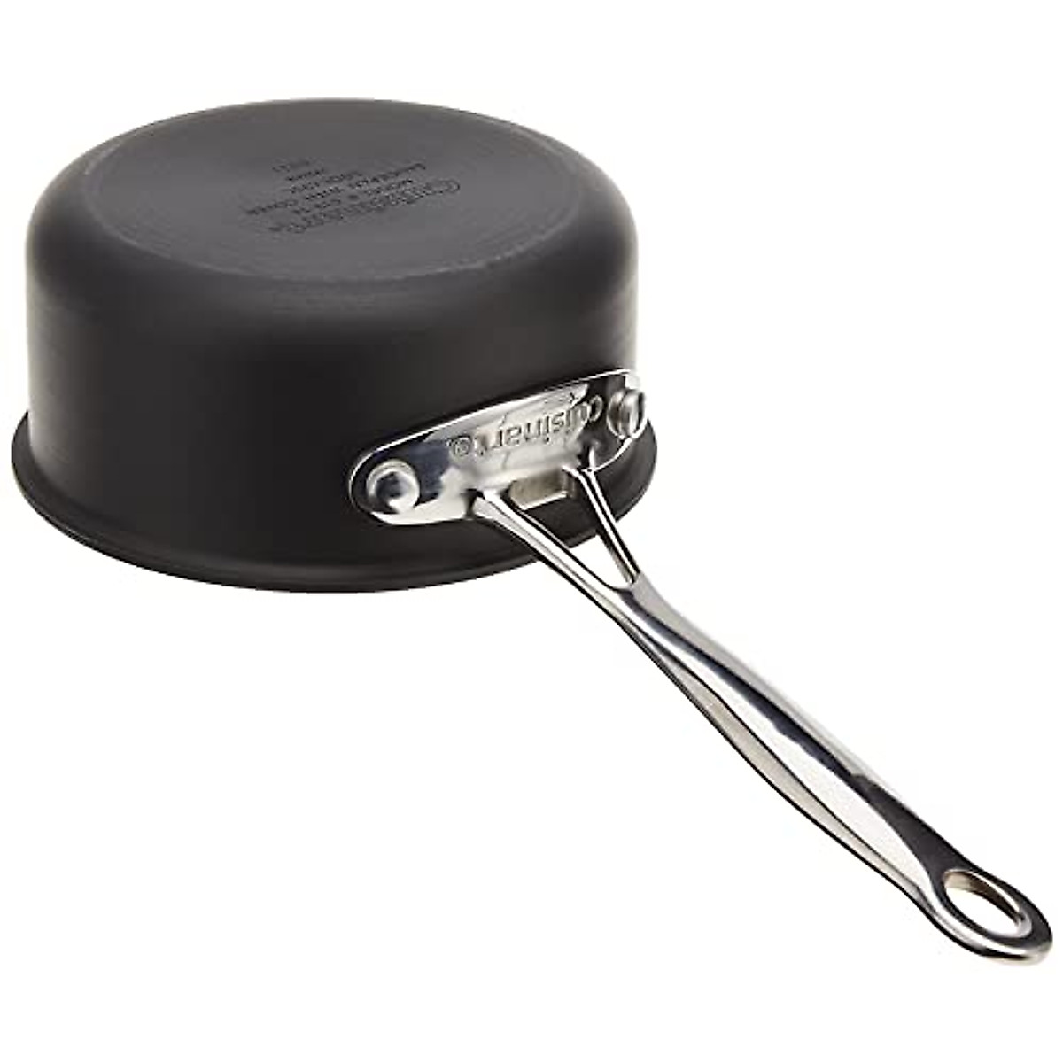 Cuisinart 1-Quart Saucepan, Chef's Classic Nonstick Hard Anodized Saucepan w/Cover, 619-14