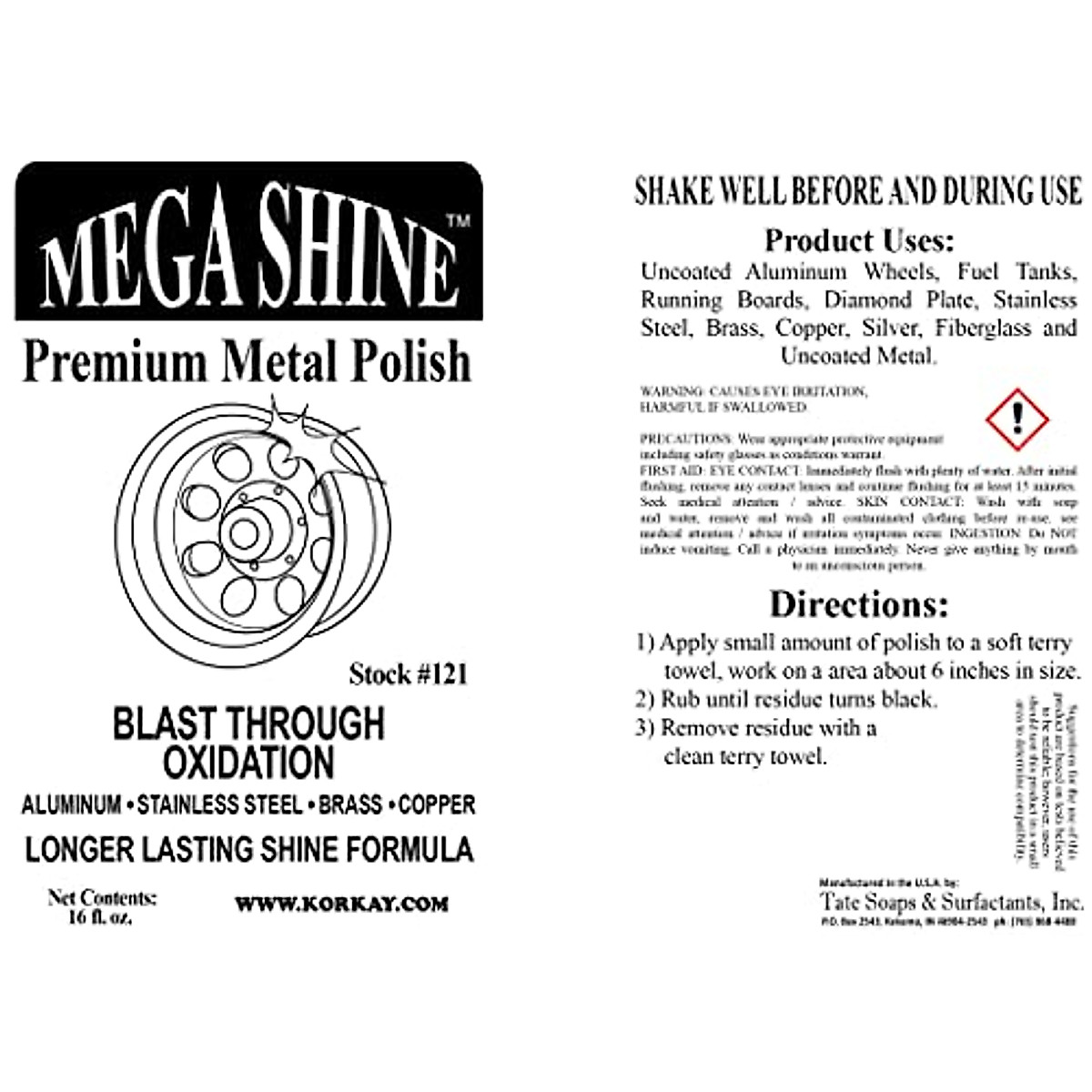 Mega Shine Premium Metal Polish