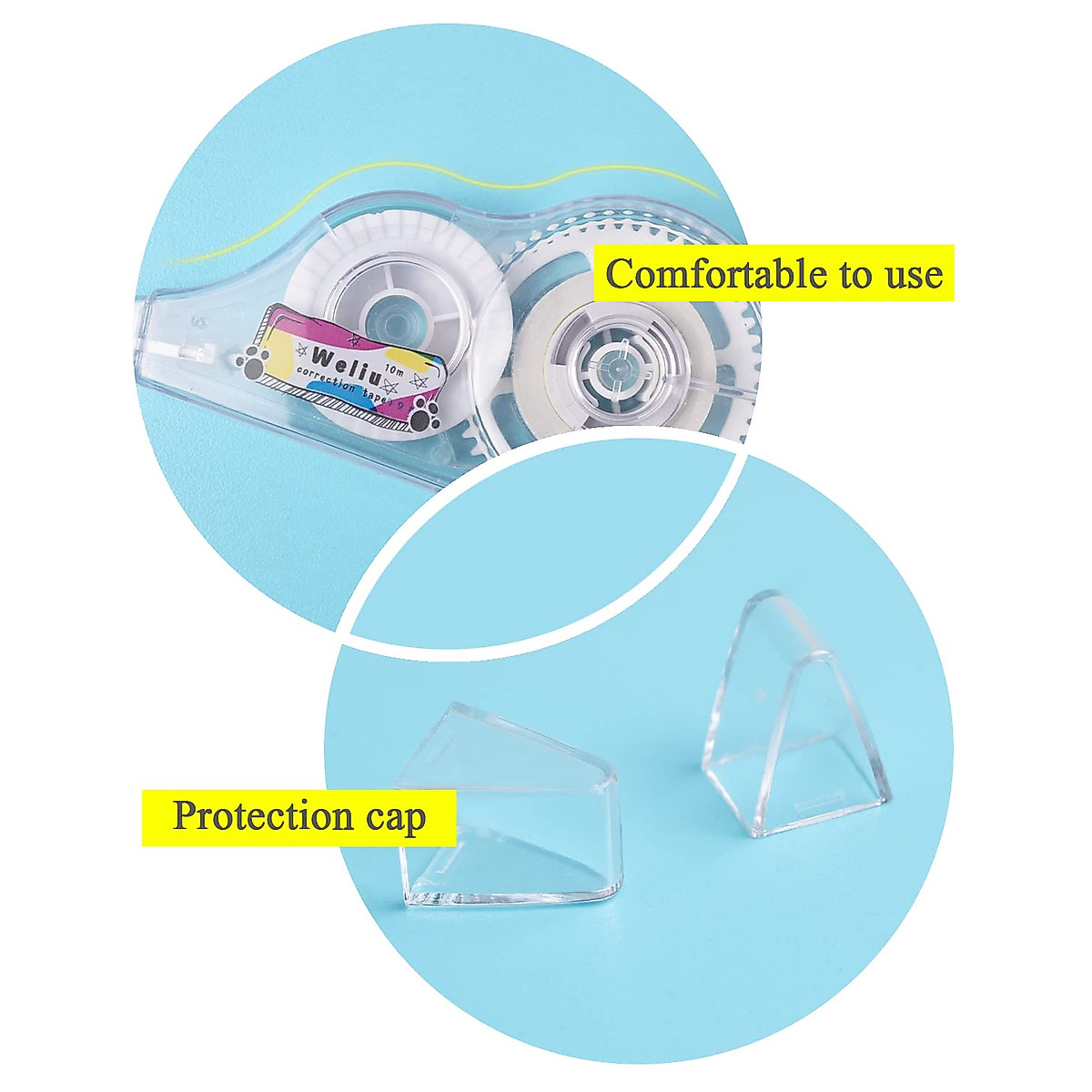 WeLiu Correction Tape, 12-Pack