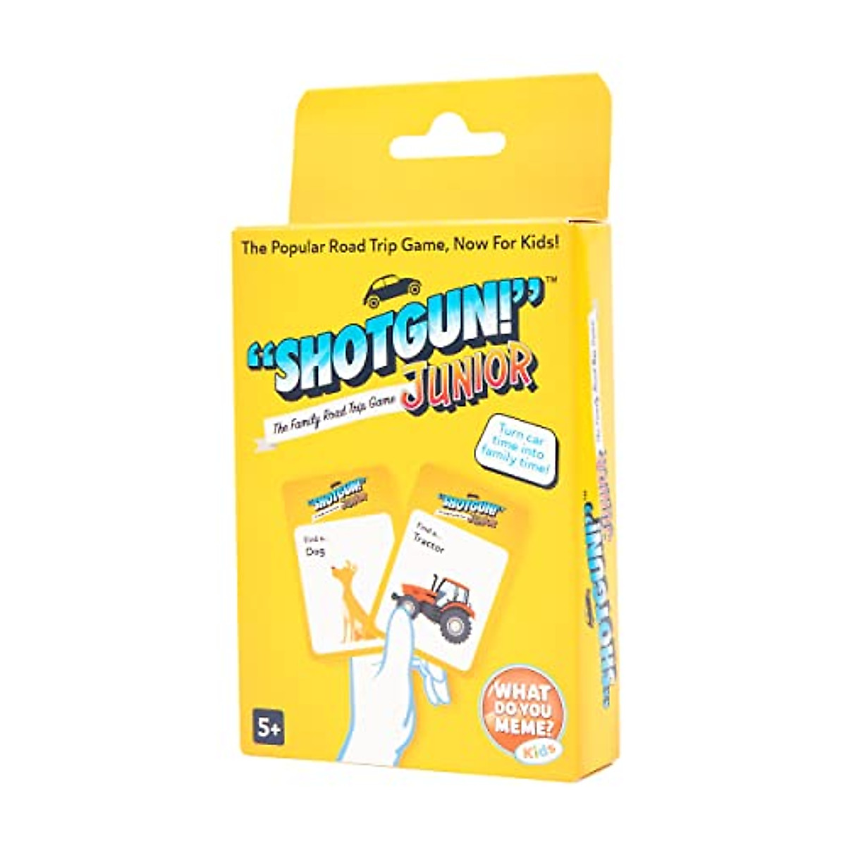 WHAT DO YOU MEME? Shotgun Junior - The Family Road Trip Game for Kids