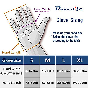 Dowellife Cut Resistant Gloves Food Grade Level 5 Protection, Safety Kitchen Cuts Gloves for Oyster Shucking, Fish Fillet Processing, Mandolin Slicing, Meat Cutting and Wood Carving. (X-Large-2 Pairs)