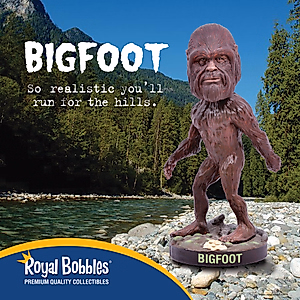 Royal Bobbles Bigfoot Bobblehead, Premium Polyresin Lifelike Figure, Unique Serial Number, Exquisite Detail
