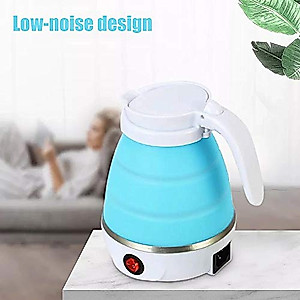 Travel Portable Foldable Electric Kettle Collapsible Water Boiler For Coffee Tea Fast Water Boiling 110V 600ML