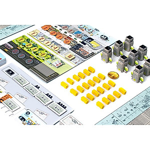 Rebel Studio San Francisco Board Game - Urban Planning Strategy Game, City Building & Designing Game for Kids and Adults, Ages 12+, 2-4 Players, 45-60 Minute Playtime, Made by Rebel Studio